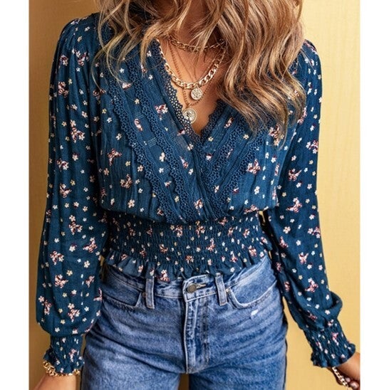 Floral Lace Blouse | Backwoods